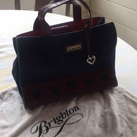 Brighton | Bags | Beautiful Brighton Denim Bag | Poshmark